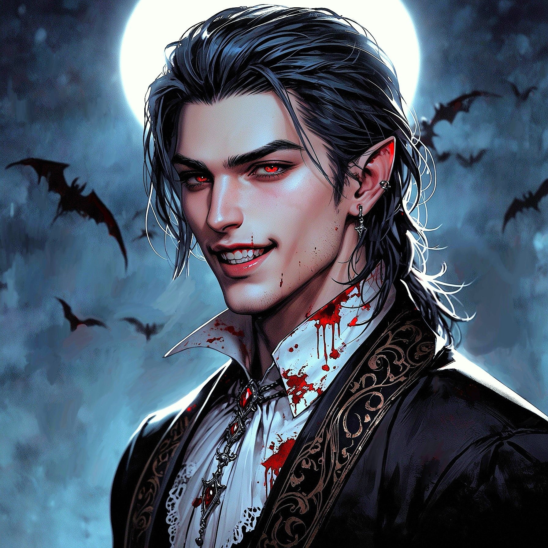 Aiden, by Kristin S Block, an exclusive diamond painting kit from Diam ...
